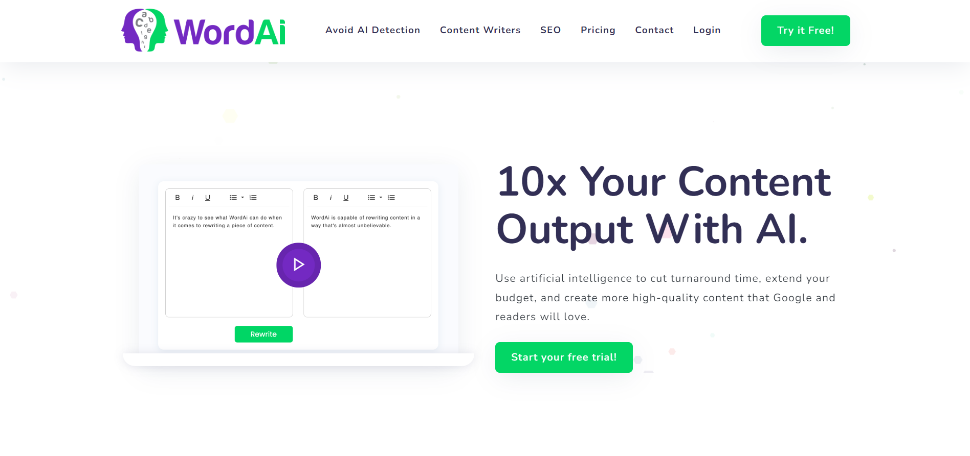 5 AI Tools for Impressive Content Writing - Blogs on AI Technology